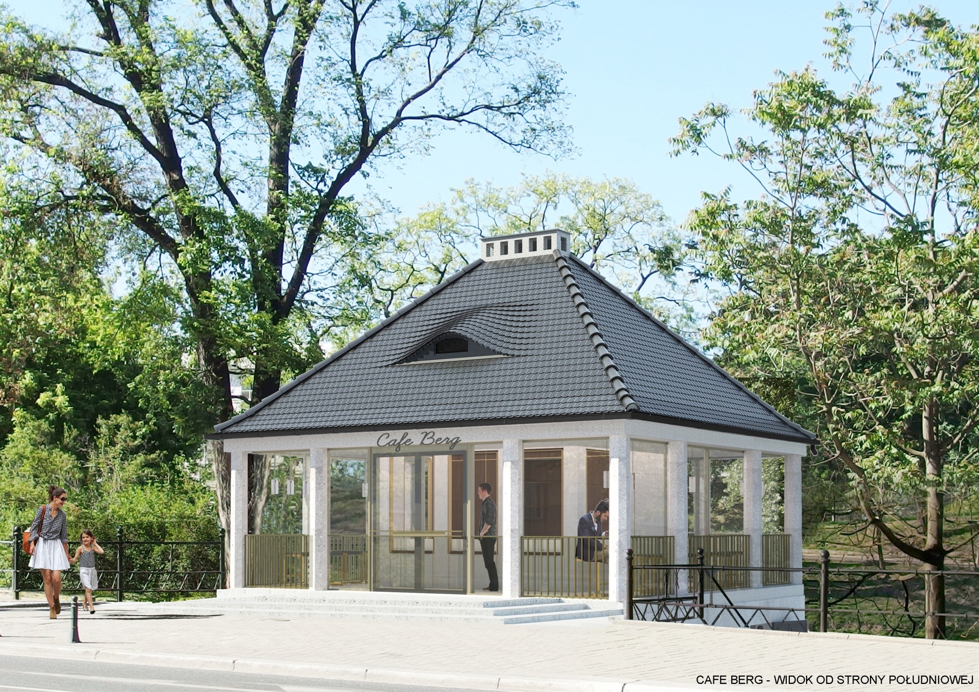 Cafe Berg - pomysł na zabytek - Sztuka architektury