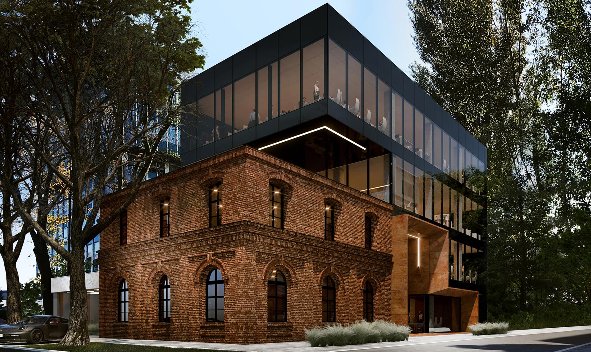 Biurowiec w łódzkim stylu od Reform Architekt - Sztuka architektury